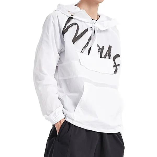 LI-NING X Disney Graphic Half Zip Hooded Jacket