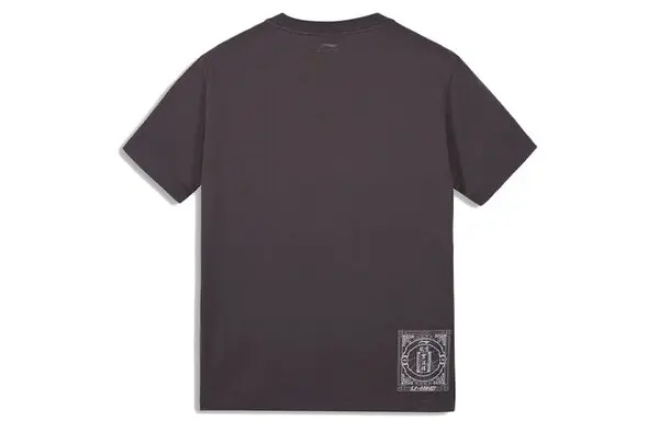 LI-NING X Crossover Embroidered Short Sleeve Couple Style