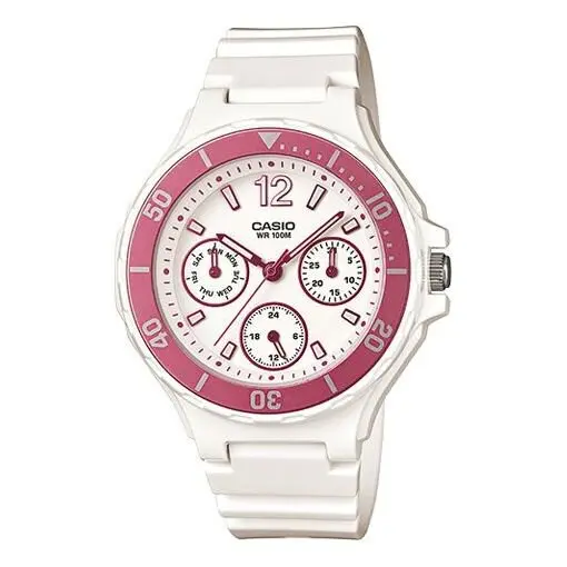 Casio Sports Analog Quartz Watch - Pinkwhite