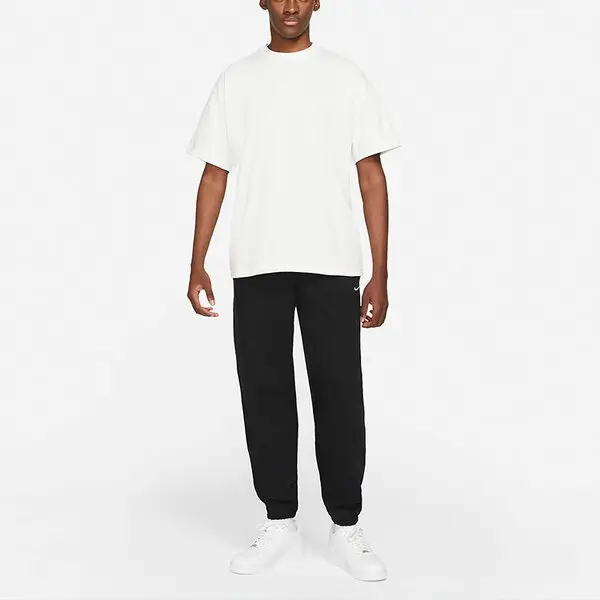 Nike Solo Swoosh T-shirt With Printed Logo - White