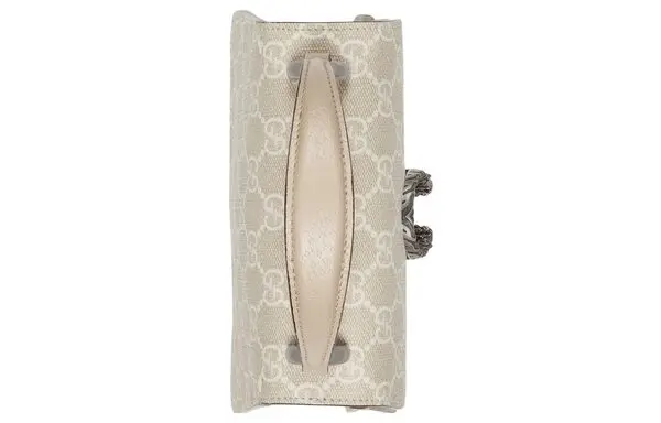 Gucci Dionysus Mini Top Handle Bag - Beige/white
