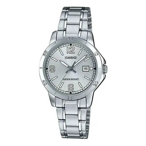 Casio Analog Watch - Silver