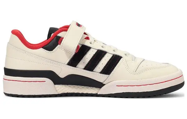Adidas Forum Low Sneakers - Beige/black/red