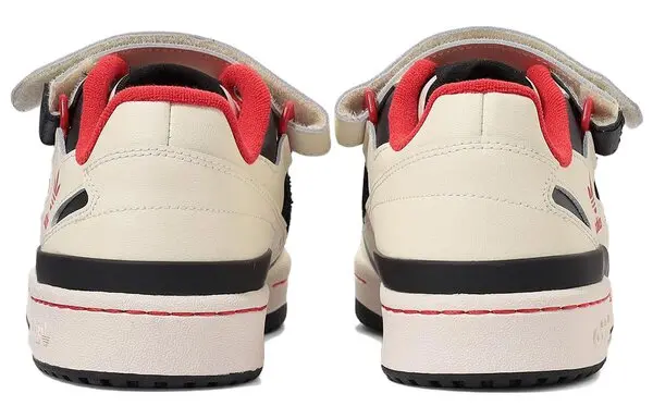 Adidas Forum Low Sneakers - Beige/black/red
