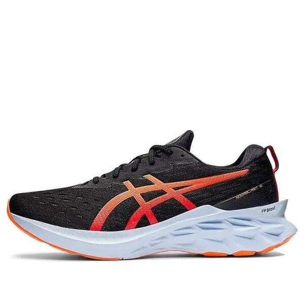 Asics Novablast 2 Athletic Sneakers - Black/orange