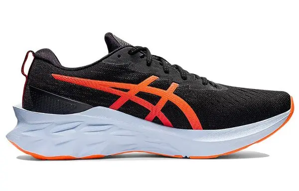 Asics Novablast 2 Athletic Sneakers - Black/orange