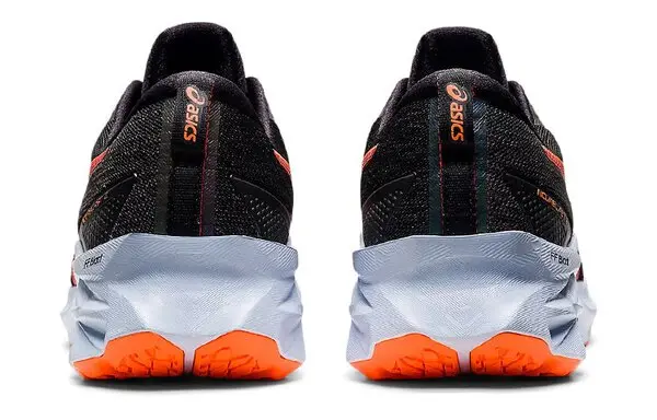 Asics Novablast 2 Athletic Sneakers - Black/orange