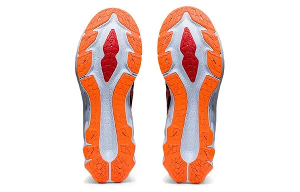 Asics Novablast 2 Athletic Sneakers - Black/orange