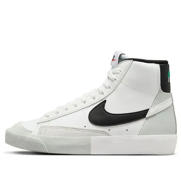 Nike Blazer Mid '77 Se "split" Sneakers - Summit White/black/light Silver