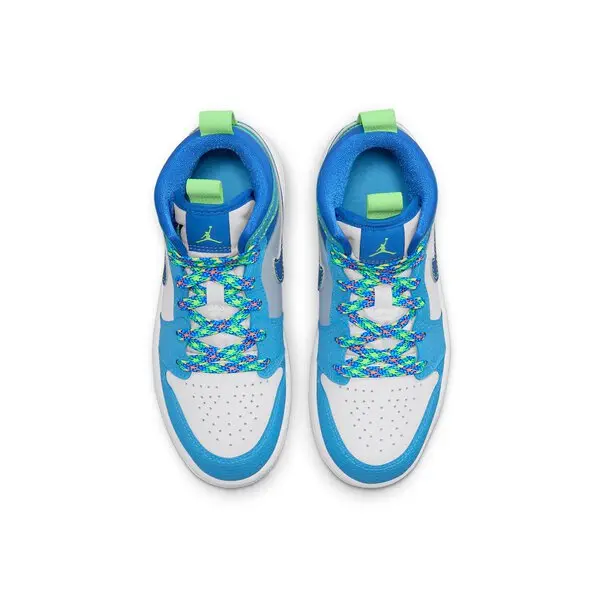 JORDAN 1 Mid Se "sprite - Blue/white