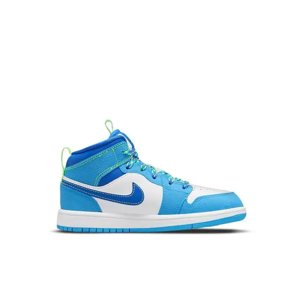 JORDAN 1 Mid Se "sprite - Blue/white
