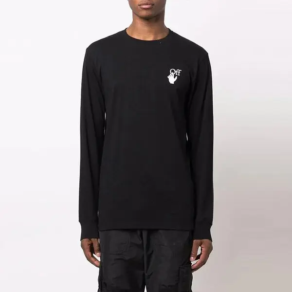 Off-White Long Sleeve Caravaggio Print T-shirt