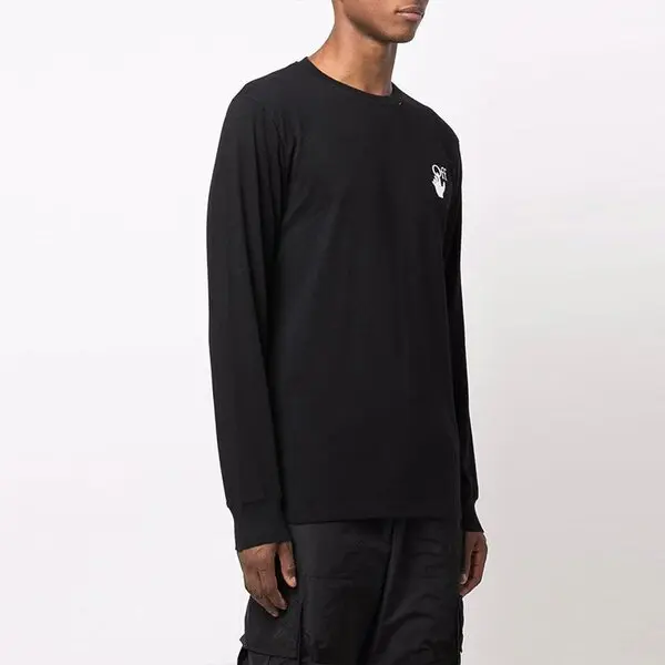 Off-White Long Sleeve Caravaggio Print T-shirt
