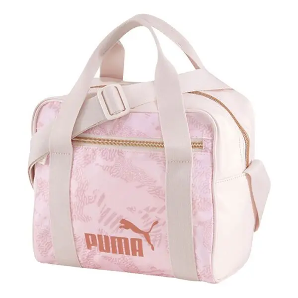 PUMA Core Up Mini Duffle Bag - Pink/beige