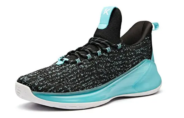 ANTA Light Cavalry 4 Sneakers - Black/mint/white