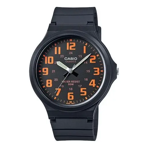 Casio Analog Quartz Watch With Water Resistance - Black
