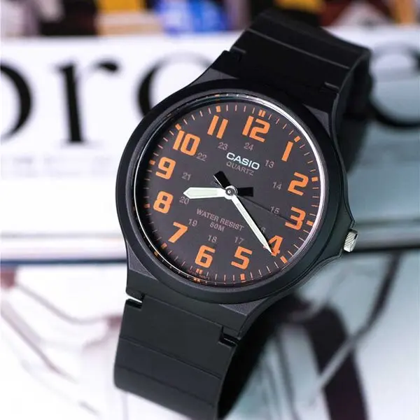 Casio Analog Quartz Watch With Water Resistance