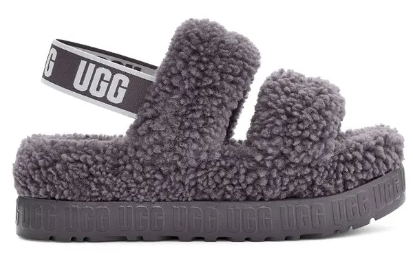 UGG Oh Fluffita Sandals - Grey