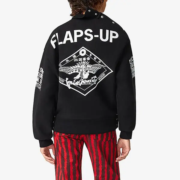 Kenzo Printed Cotton Hoodie