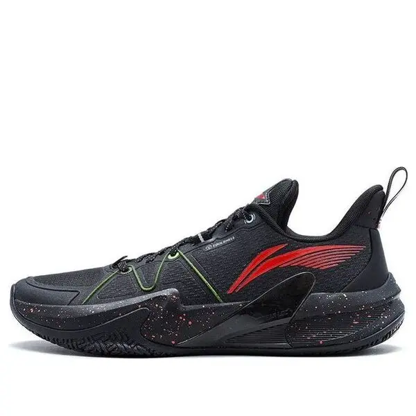 LI-NING Light Speed 1.5 Low-top Athletic Sneakers - Black/red
