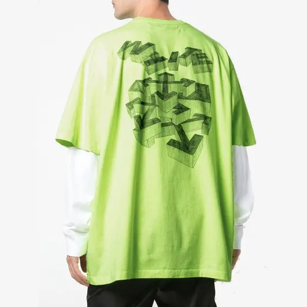 Off-White Graphic Arrows Print Oversize T-shirt