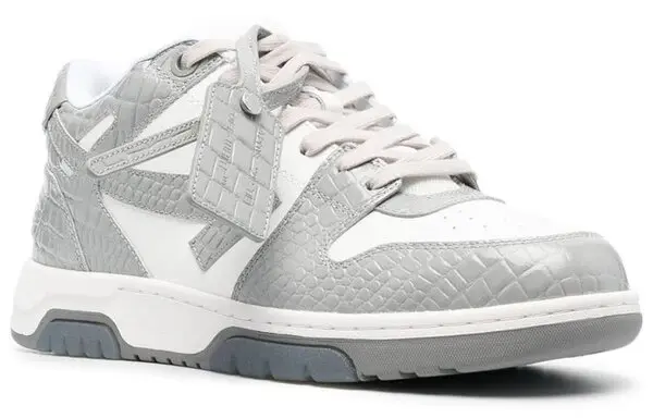 Off-White Out Of Office Croco Print Sneakers