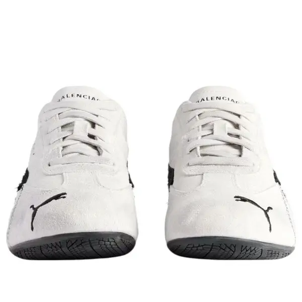 Balenciaga X Puma Speedcat Suede - White/black