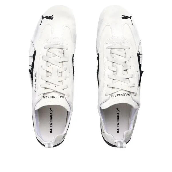 Balenciaga X Puma Speedcat Suede - White/black