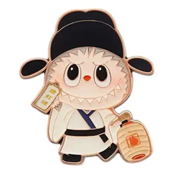 POP MART The Monsters Labubu Let's Have Fun Together Badge 'guessing Lantern Riddles - Multi-color
