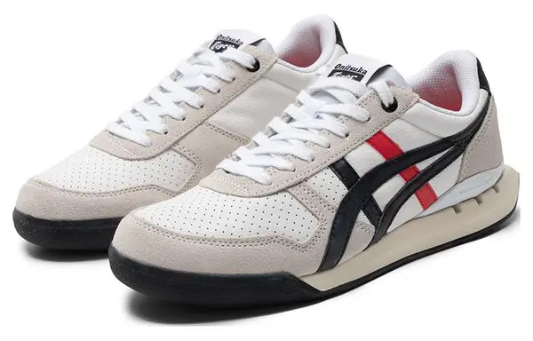 Onitsuka Tiger Ultimate 81 Ex Low Top Sneakers - White/black/red