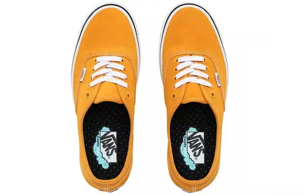 VANS Comfycush Authentic Sneakers - Yellow/white