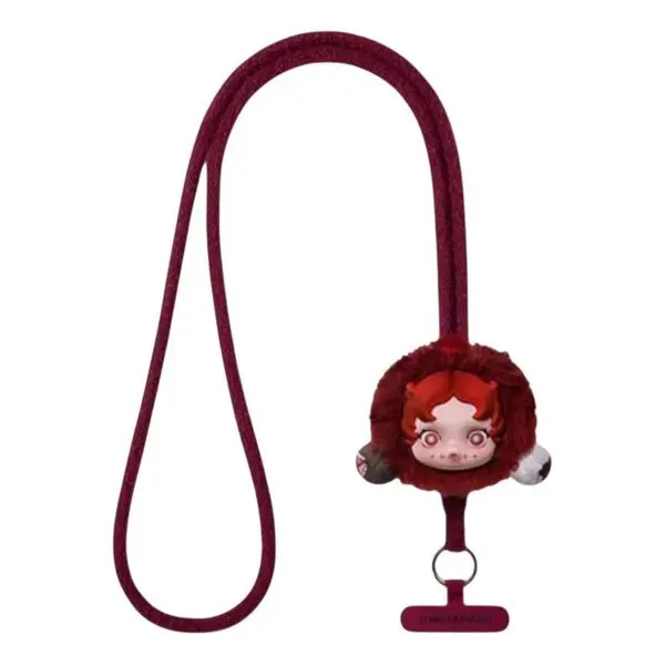 POP MART Skullpanda You Found Me Cell Phone Lanyard 'glutton - Multi-color