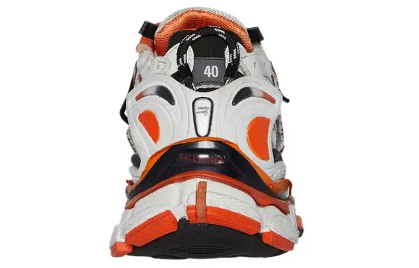 Balenciaga Runner Sneakers - White/black/orange
