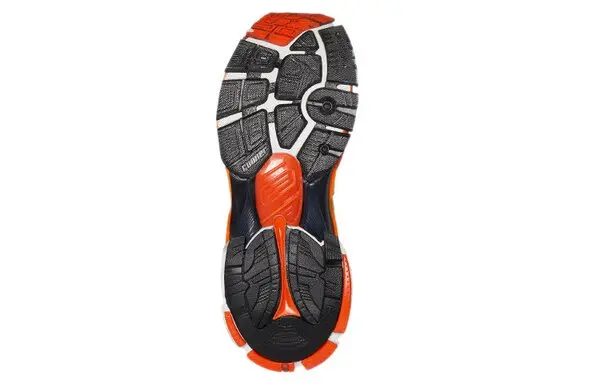 Balenciaga Runner Sneakers - White/black/orange