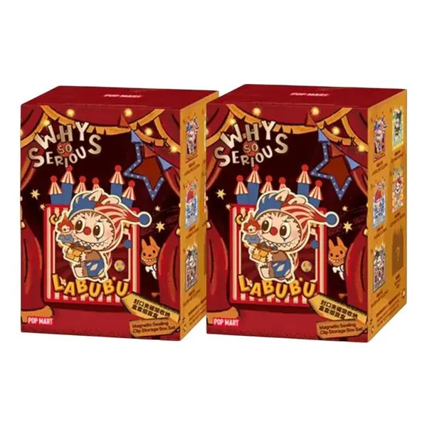 POP MART Why So Serious Collection Sealing Clips Magnetic Sealed Case - Multi-color