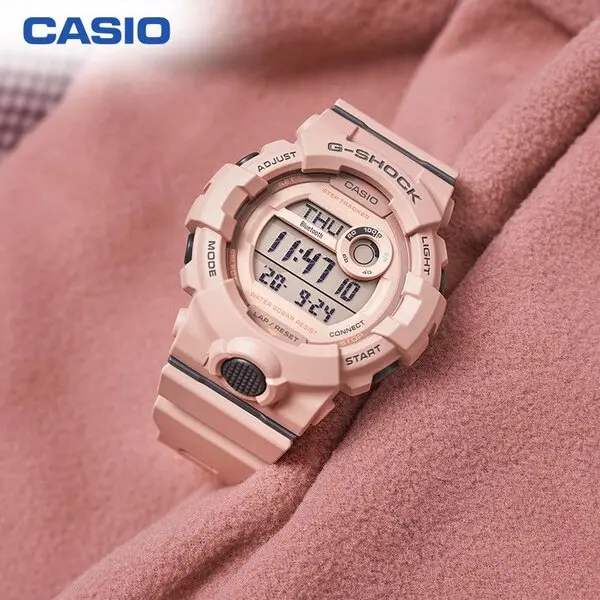 Casio G-shock Digital Watch With Bluetooth And Water Resistance - Pink