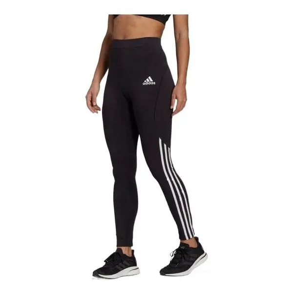 Adidas Colorblock Leggings - Black