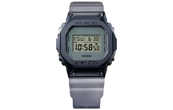 Casio G-shock Square Metallic Digital Watch - Blue