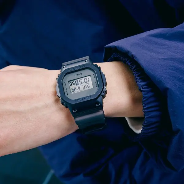 Casio G-shock Square Metallic Digital Watch - Blue