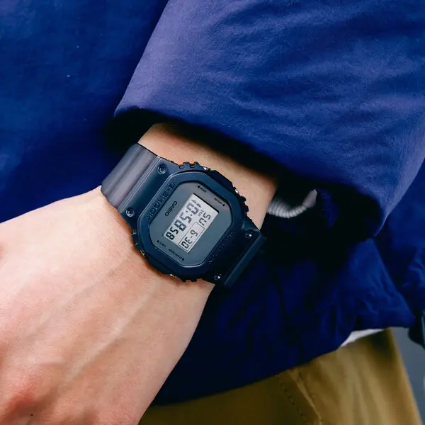 Casio G-shock Square Metallic Digital Watch - Blue