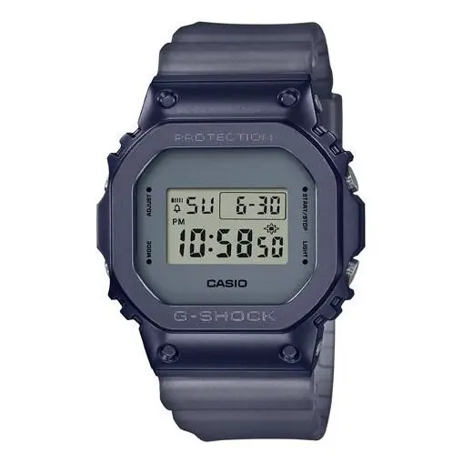 Casio G-shock Square Metallic Digital Watch - Blue