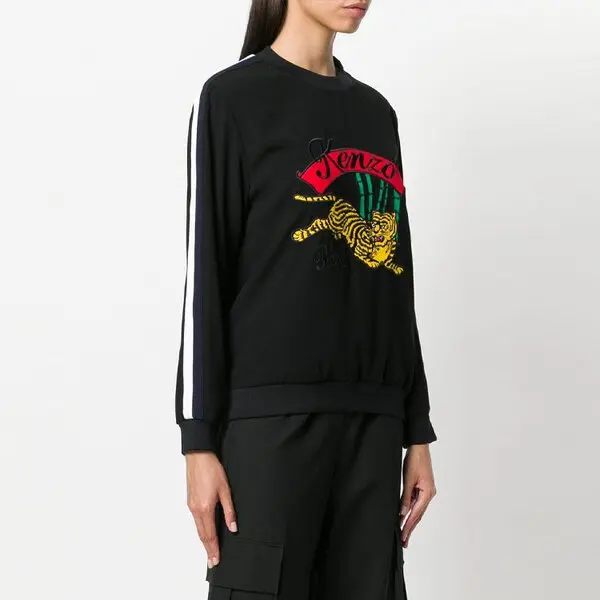 Kenzo Graphic Long Sleeve Pullover Hoodie