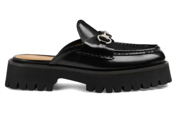 Gucci Mule With Horsebit Leather