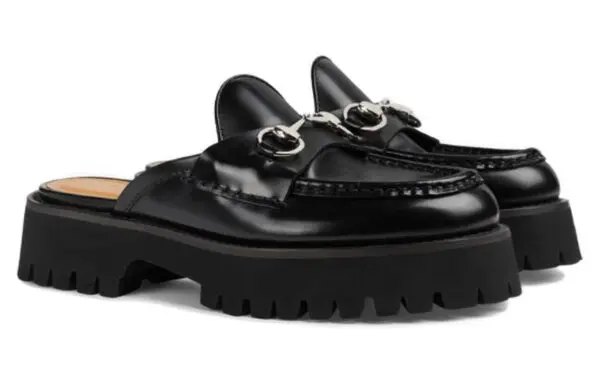 Gucci Mule With Horsebit Leather