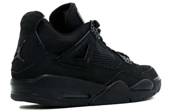 JORDAN Air 4 Retro "black Cat" 2006 Sneakers - Black/black