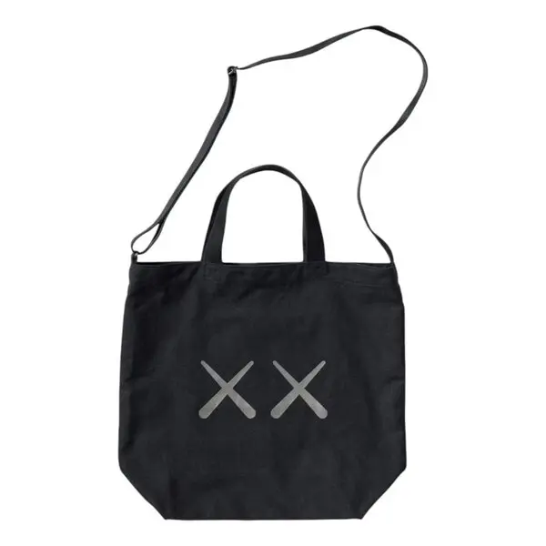 Uniqlo Kaws X Warhol 2-way Tote Bag - Black