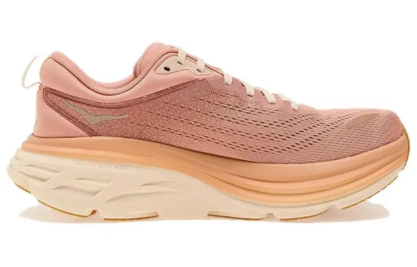 Hoka One One Bondi Sneakers - Sandstone/cream