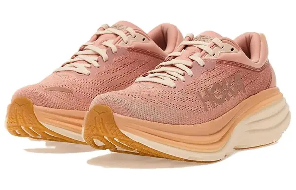 Hoka One One Bondi Sneakers - Sandstone/cream