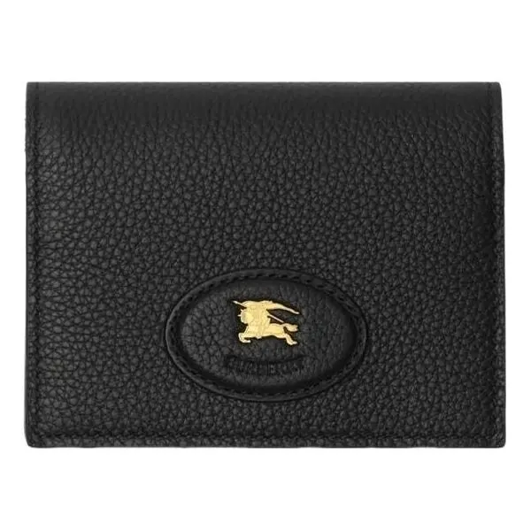Burberry 26 Bloomsbury Folding Card Case - Black
