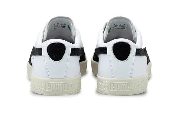 PUMA Basket Vintage Low Top Sneakers - White/black